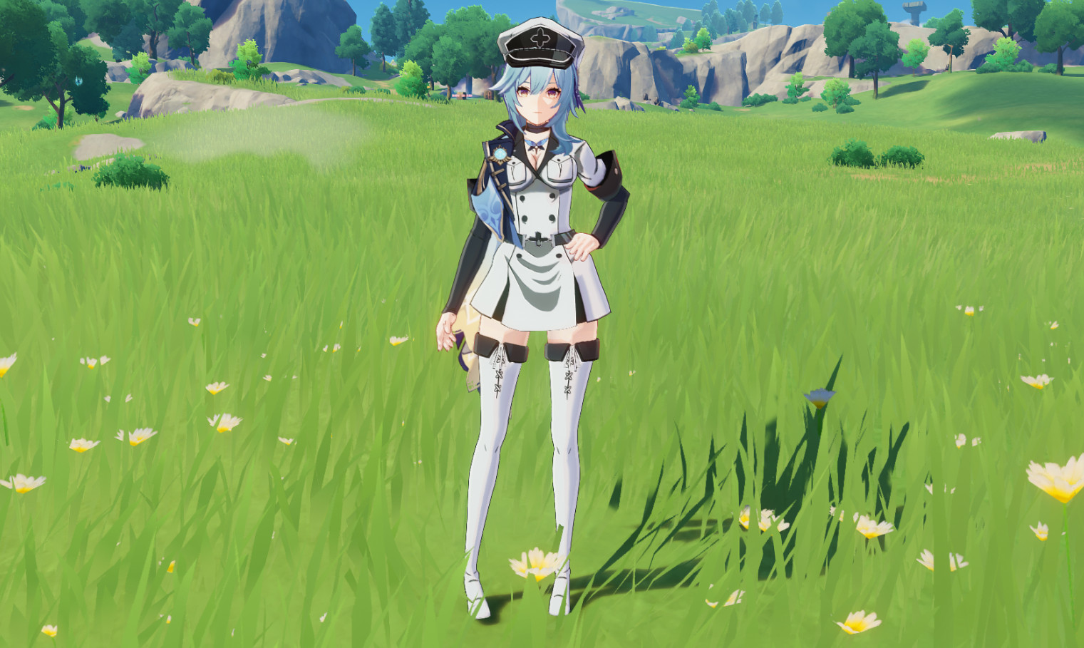 Esdeath outfit for Eula! Mod for Genshin Impact | GI Mods