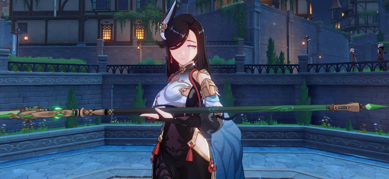 Dark Mode Shenhe Mod for Genshin Impact | GI Mods