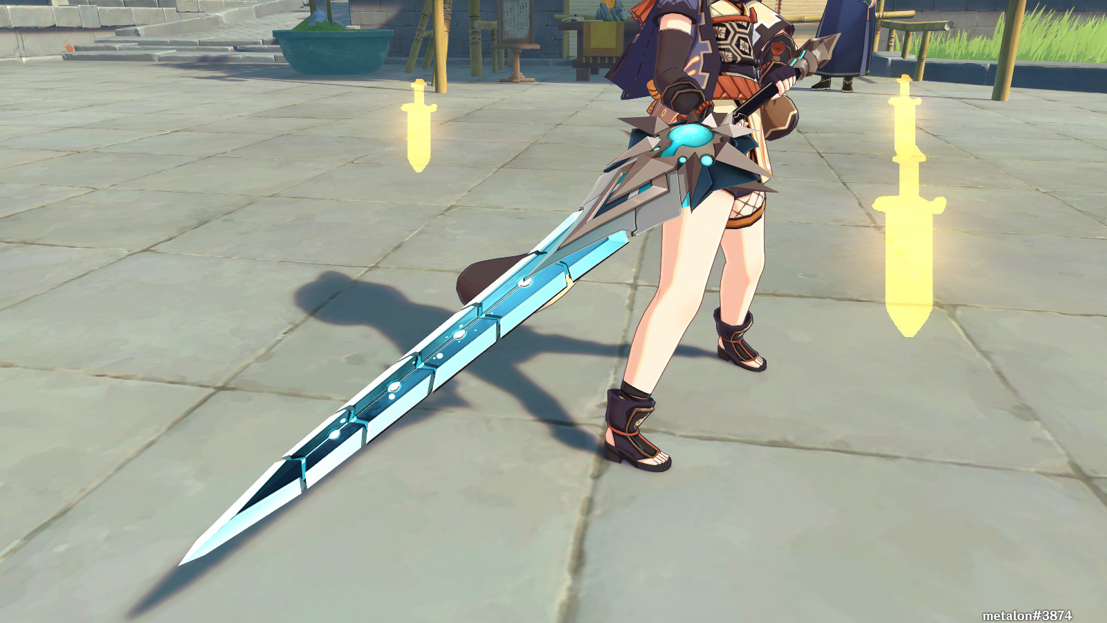 [Serpent Spine]Wind Cutter Mod for Genshin Impact | GI Mods