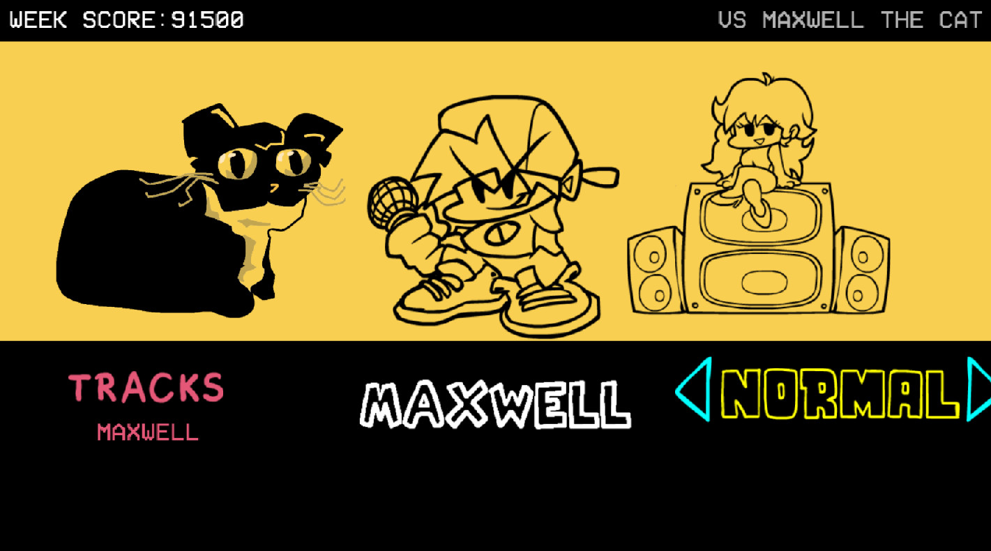 Vs Maxwell The Cat Mod for Friday Night Funkin' | FNF Mods