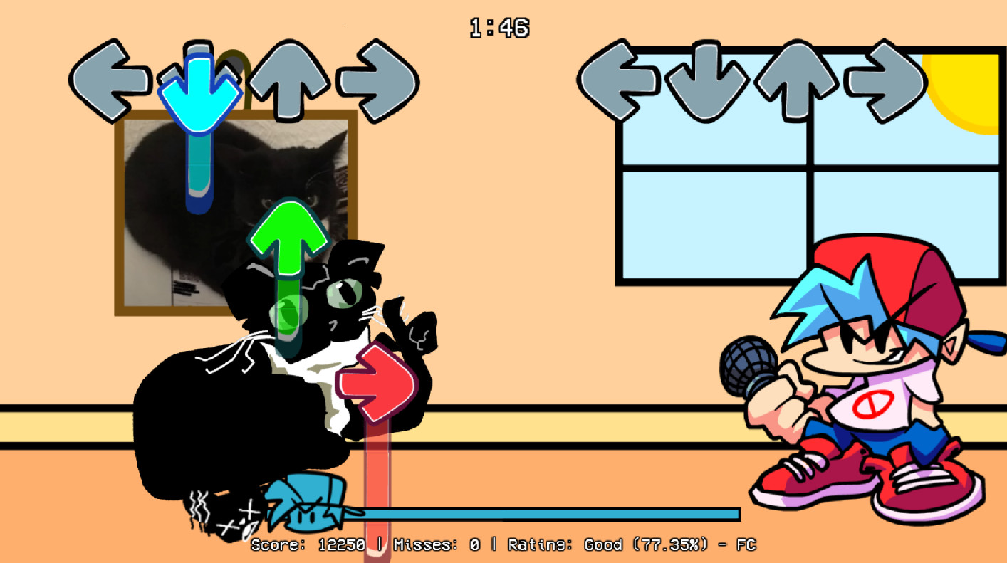 Vs Maxwell The Cat Mod for Friday Night Funkin' | FNF Mods