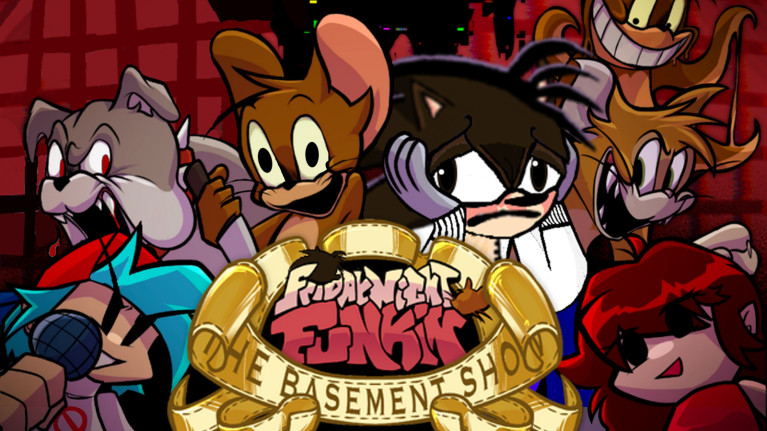 Friday Night Funkin':The Basement Show With Sajid Mod for Friday Night ...