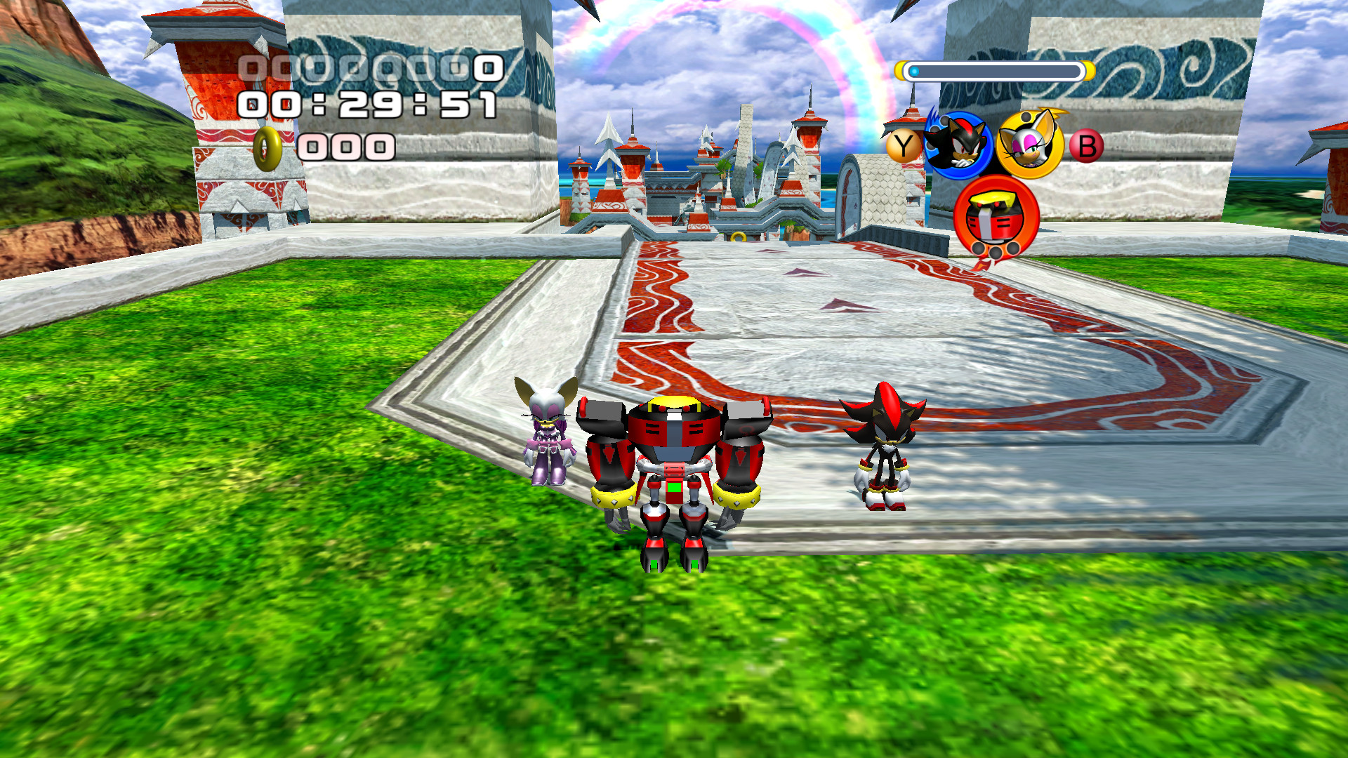 E-123 Omega Texture Fix (4X GUI Addon) Mod for Sonic Heroes | SH Mods