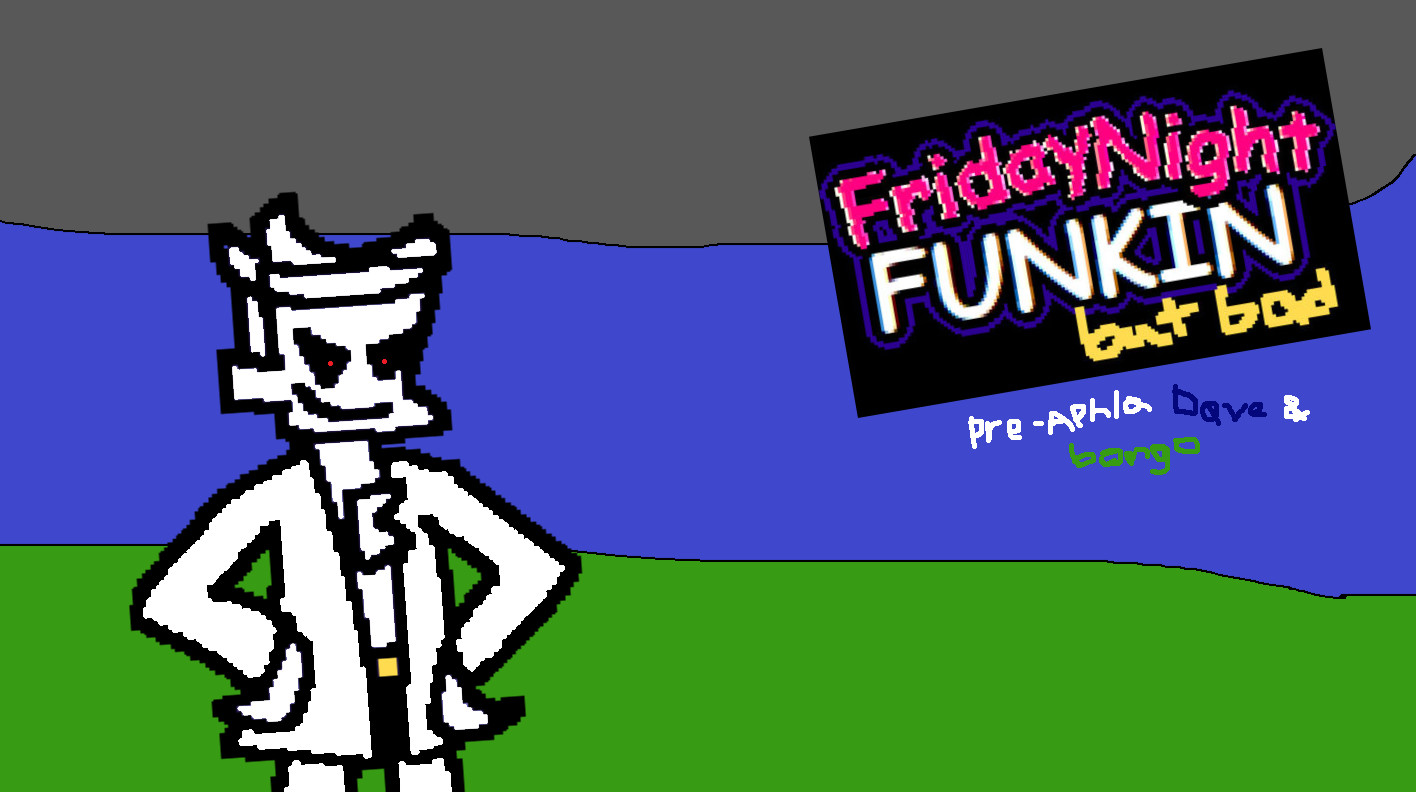 fnf dave and bambi but bad old ver pack [Friday Night Funkin'] [Mods]