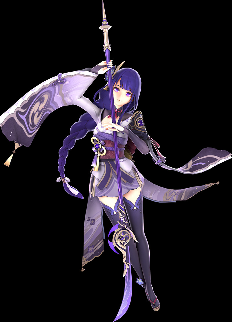 Raiden Ei Genshin Impact Ui Mod for Super Smash Bros. Ultimate | SSBU Mods