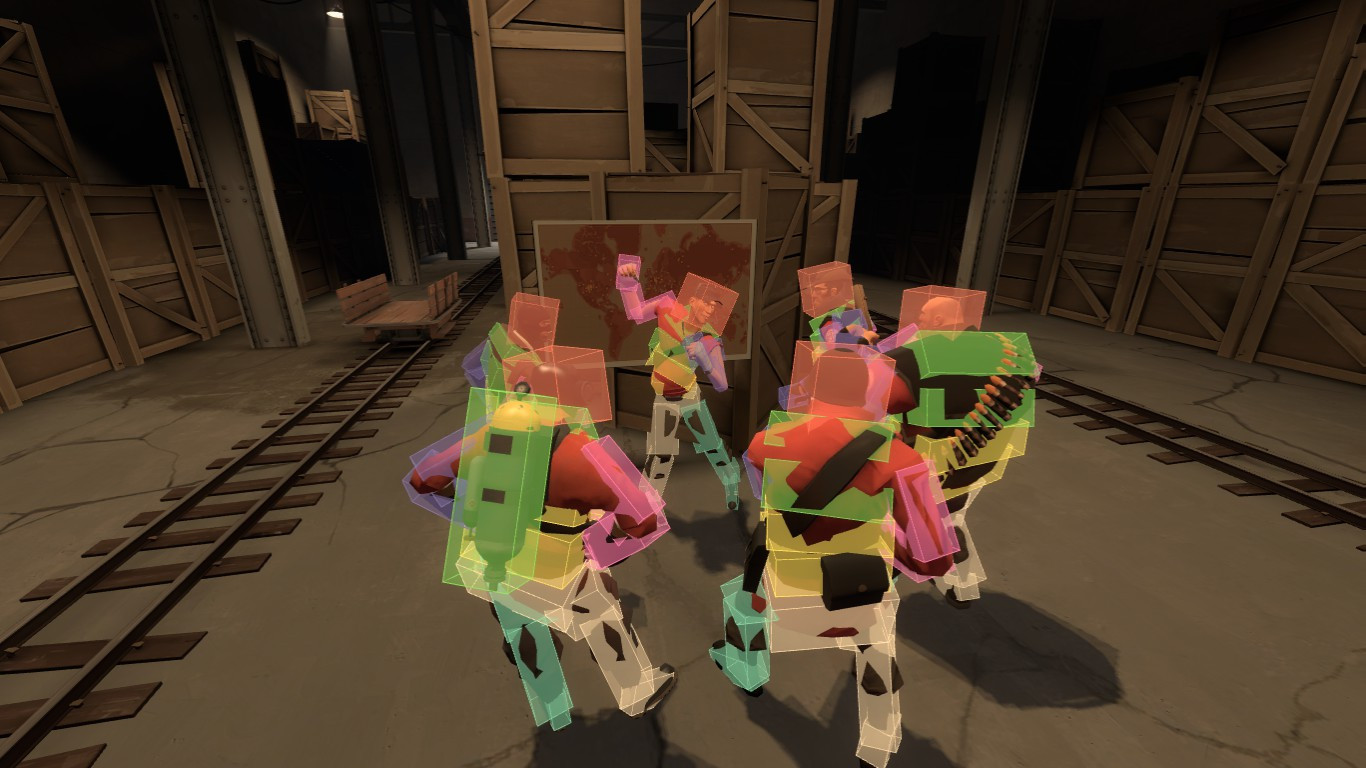 Visible Hitboxes Mod Mod for Team Fortress 2 | TF2 Mods