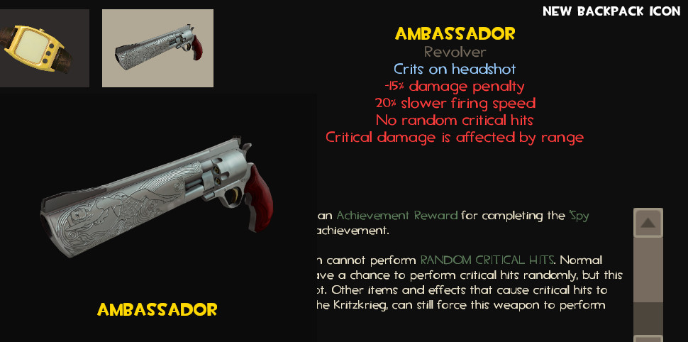 The Ambassador: Reloaded (Now Casual Compatible!) Mod for Team Fortress ...