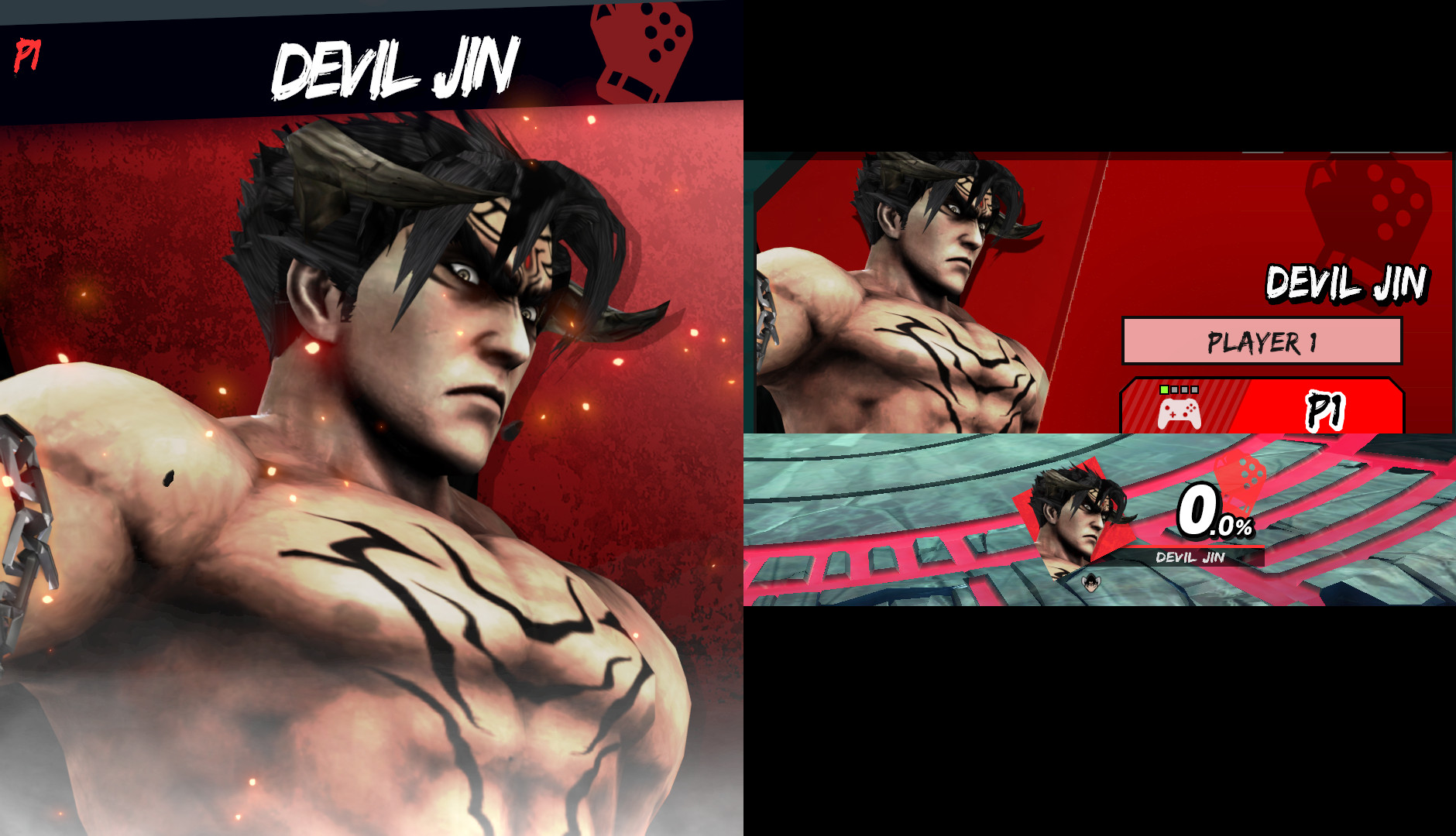 Devil Jin Mod for Super Smash Bros. Ultimate | SSBU Mods