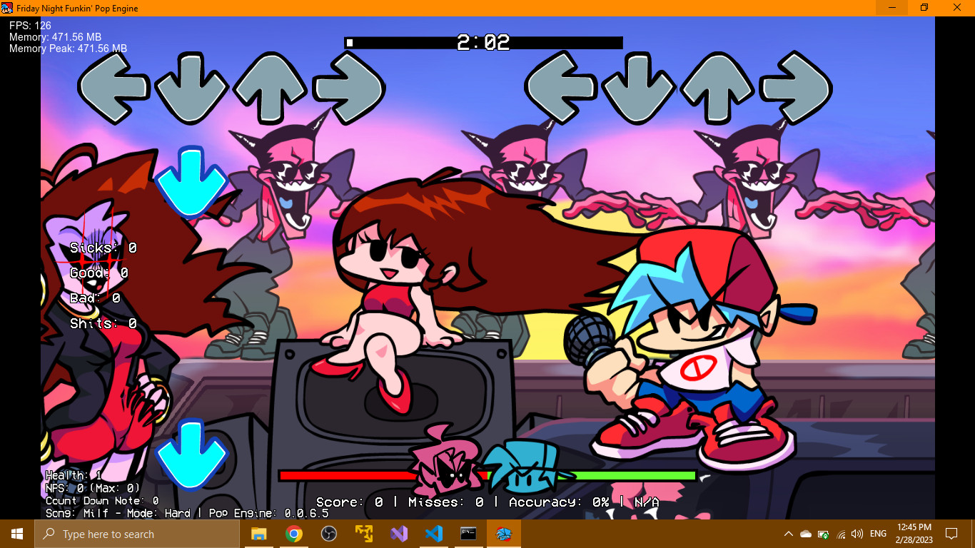 FNF Pop Engine [Friday Night Funkin'] [Mods]