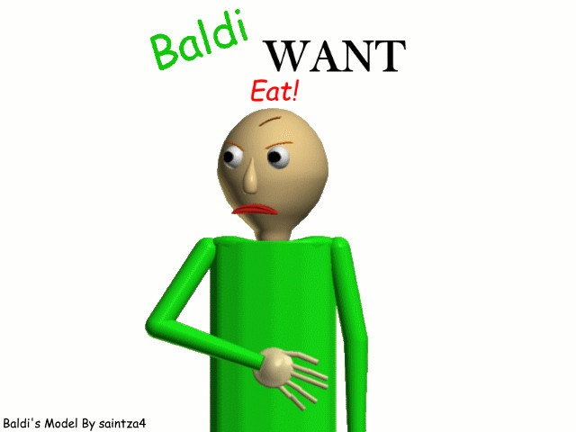 Baldi Want Eat! Mod for Baldi's Basics | Baldi Mods