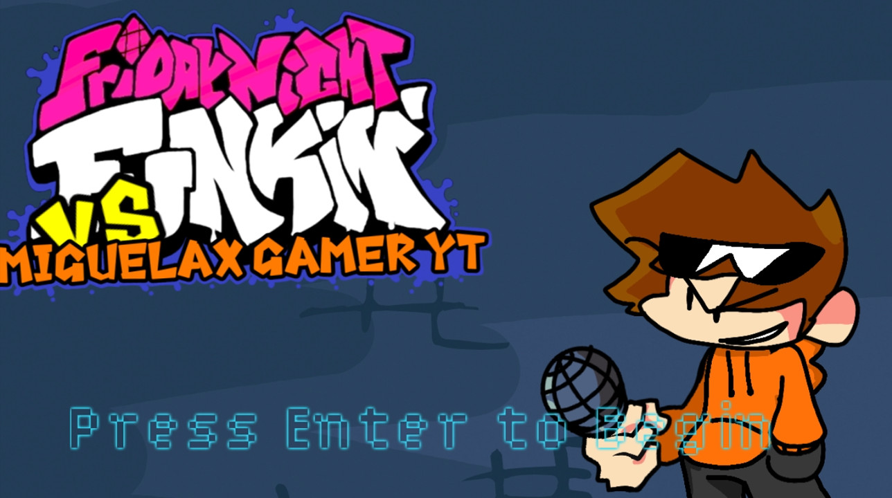 [USA ES] FNF vs Miguelax Gamer YT v2 (update) [Friday Night Funkin'] [Mods]