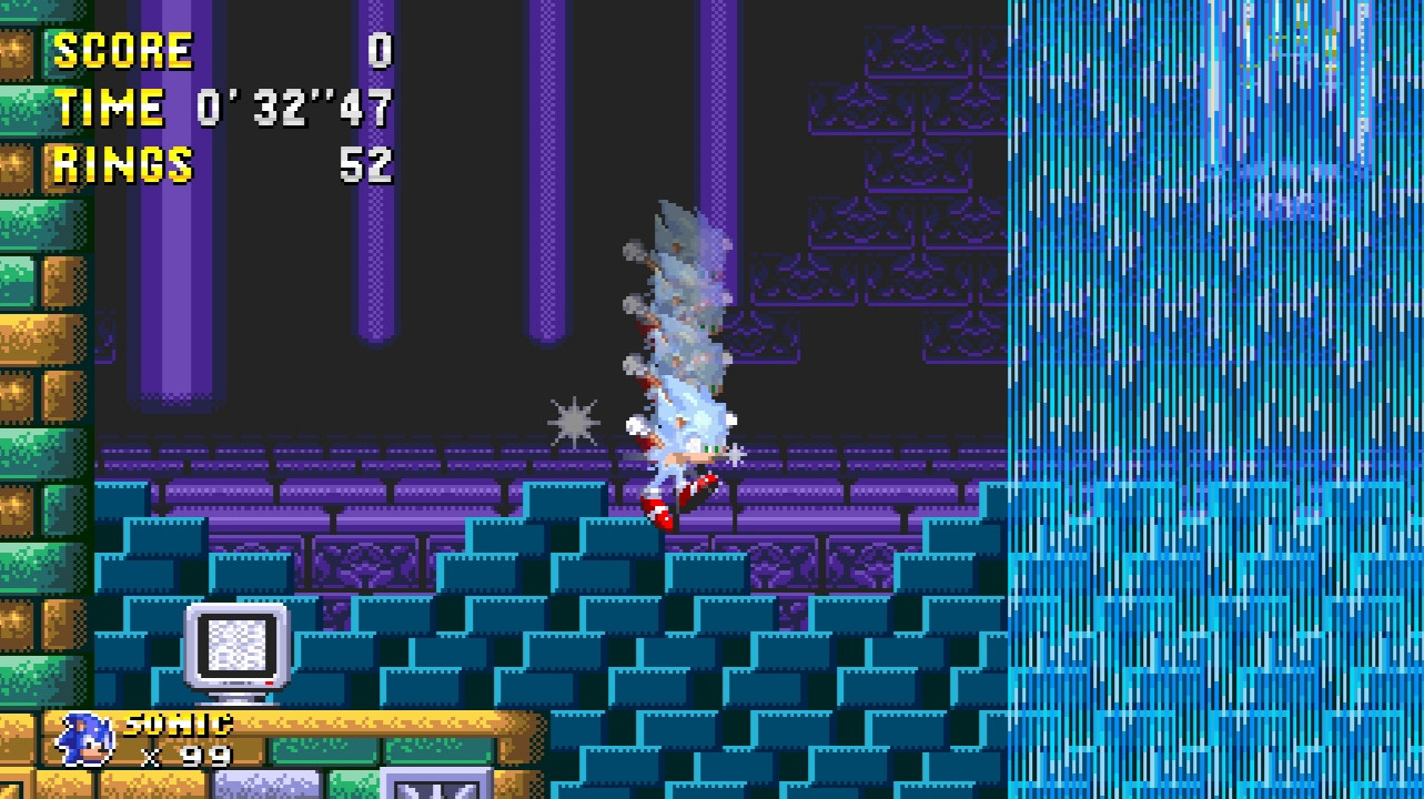 Replace Falling Sonic Sprite Mod for Sonic 3 A.I.R. | S3AIR Mods