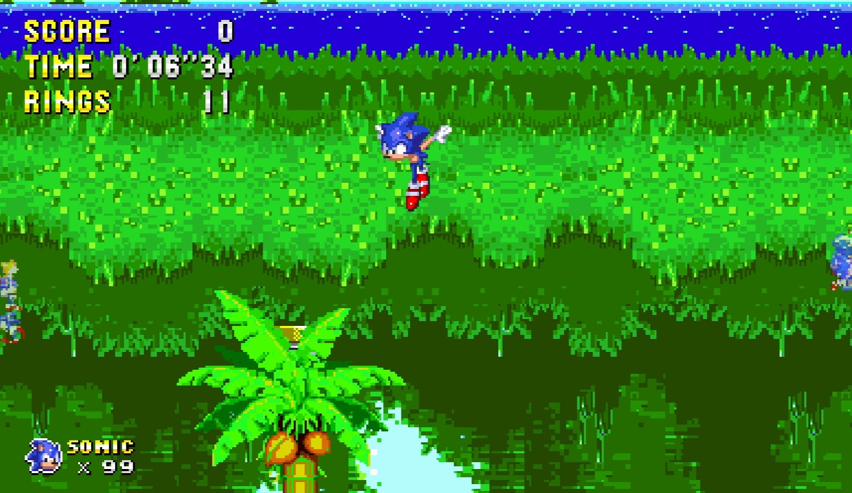 Replace Falling Sonic Sprite Mod for Sonic 3 A.I.R. | S3AIR Mods