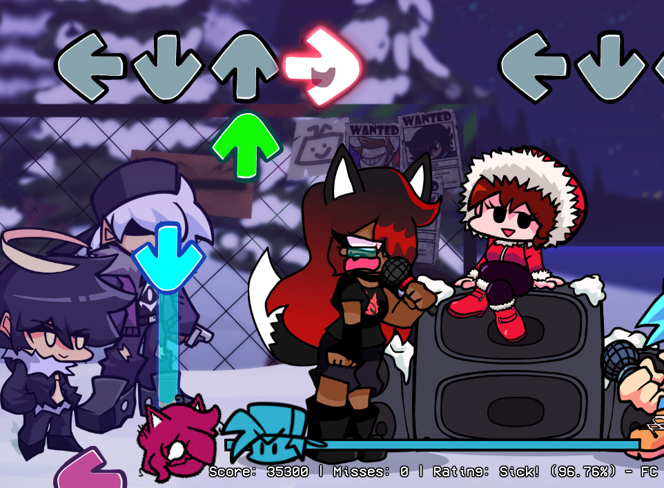 Kitsuism/Skye Chromatic Scale + Sprites [Friday Night Funkin'] [Mods]