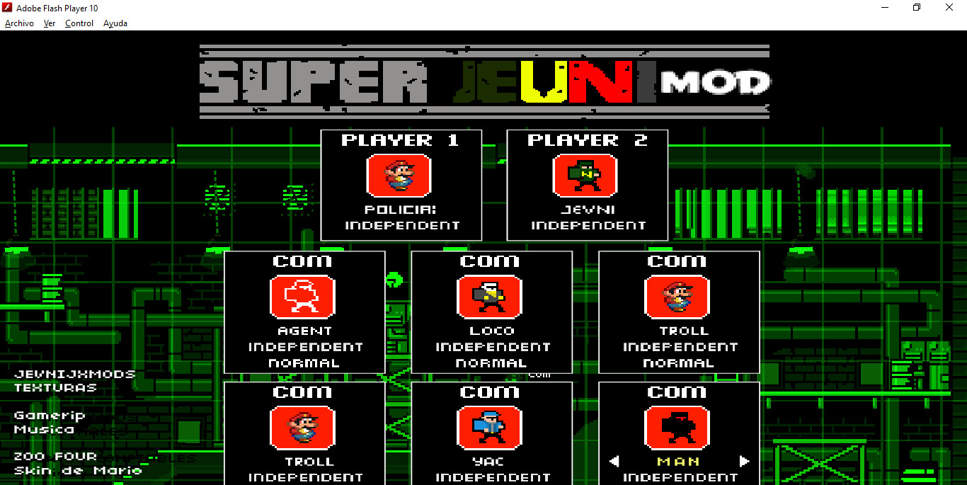 SUPER JEVNi Mod for Superfighters Deluxe | SFD Mods