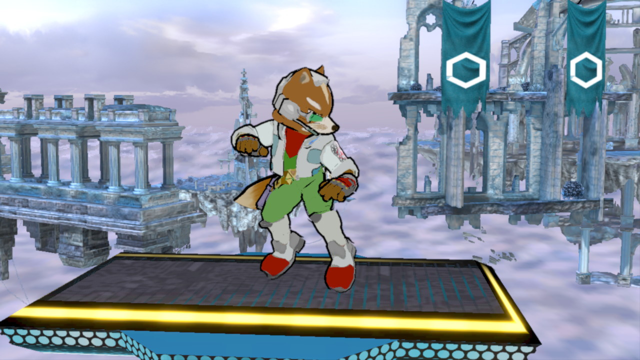 Animelee Inspired Fox (COO) Mod for Super Smash Bros. Ultimate | SSBU Mods