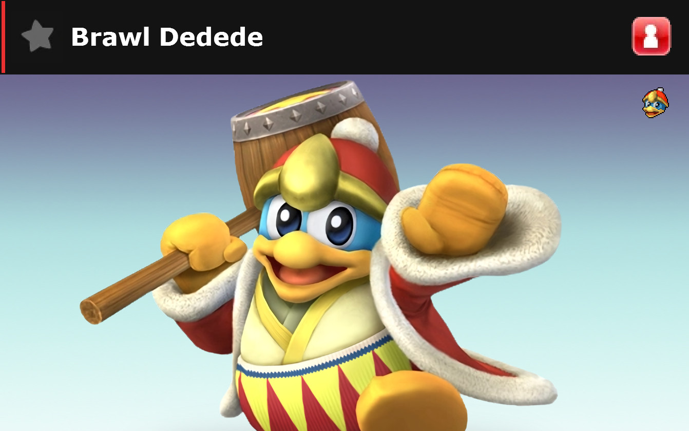 Brawl Dedede Mod for Super Smash Bros. Ultimate | SSBU Mods