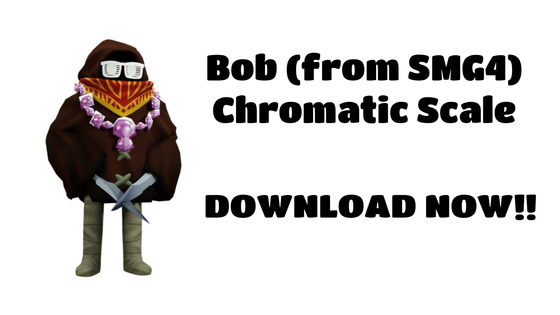 Bob Bobowski (SMG4) Chromatic Scale Mod for Friday Night Funkin' | FNF Mods