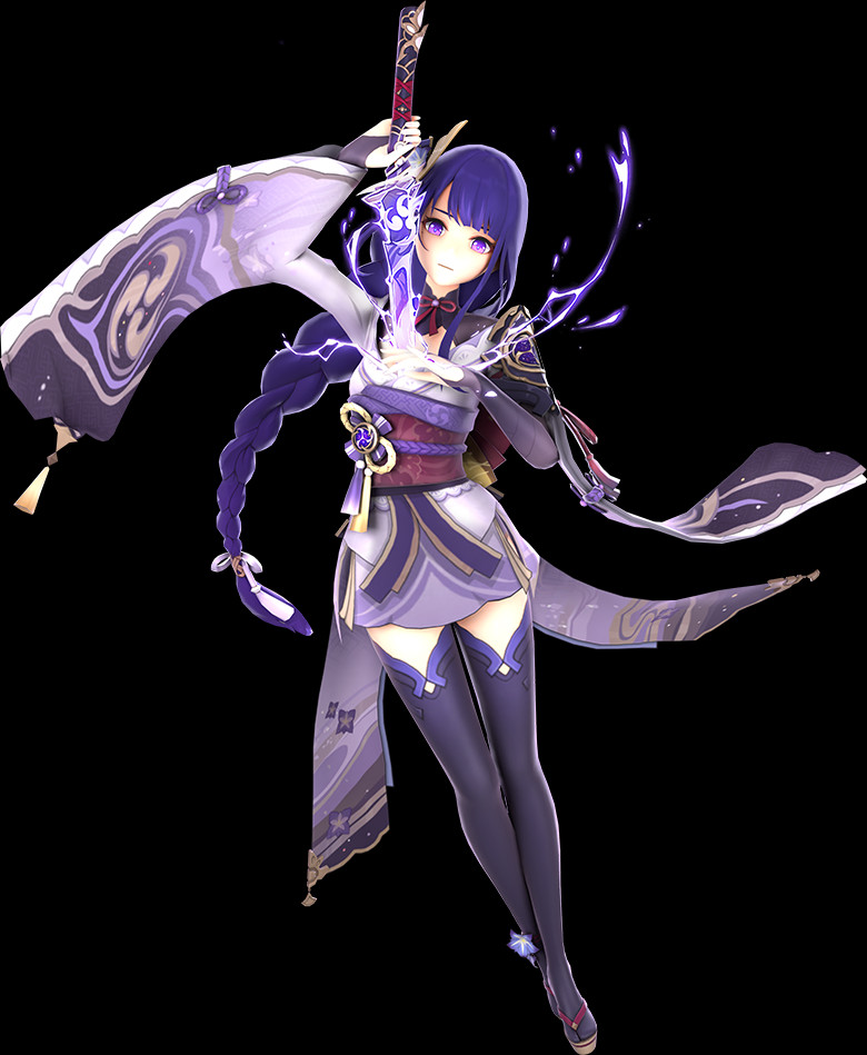 Raiden Shogun Genshin Impact Ui Mod for Super Smash Bros. Ultimate ...