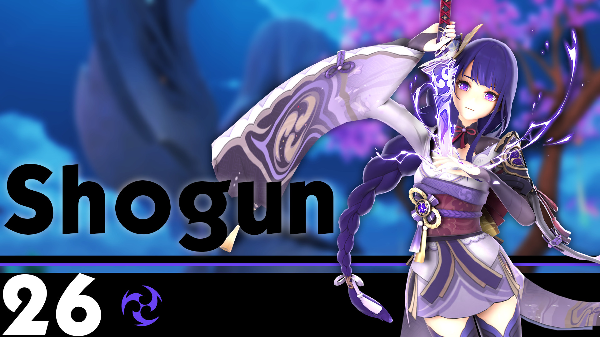 Raiden Shogun Genshin Impact Ui Mod for Super Smash Bros. Ultimate ...