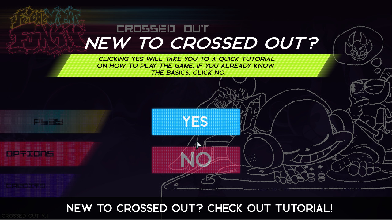 Funkin' Crossed Out [Friday Night Funkin'] [Mods]