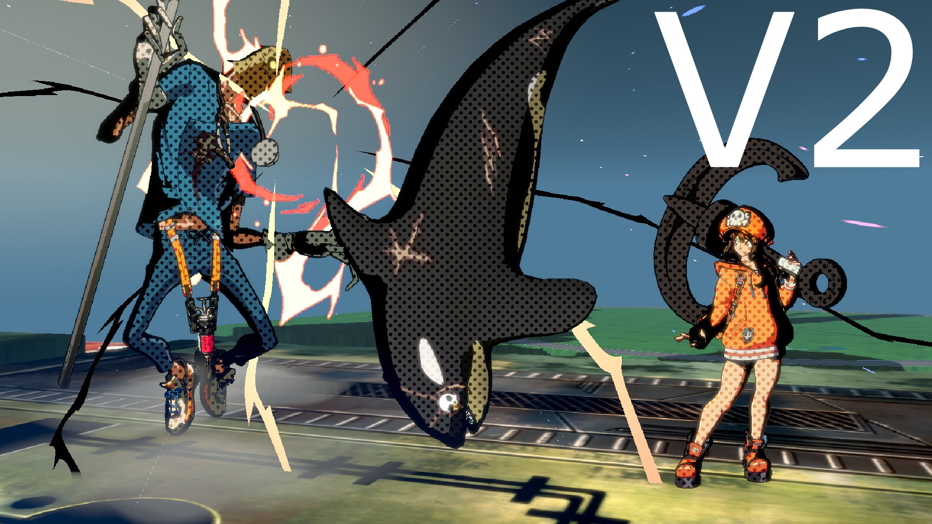 Comic Book Shader [GUILTY GEAR -STRIVE-] [Mods]