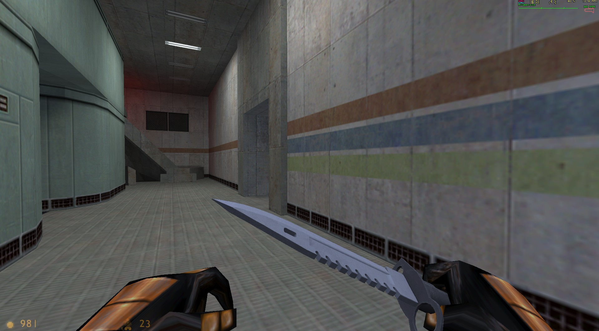 M9 bayonet Mod for Half-Life | HL Mods