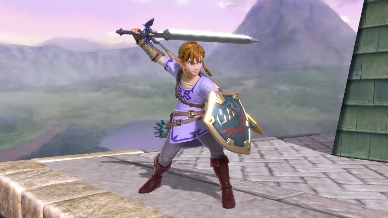 Lavender/Violet Link [Super Smash Bros. Ultimate] [Mods]