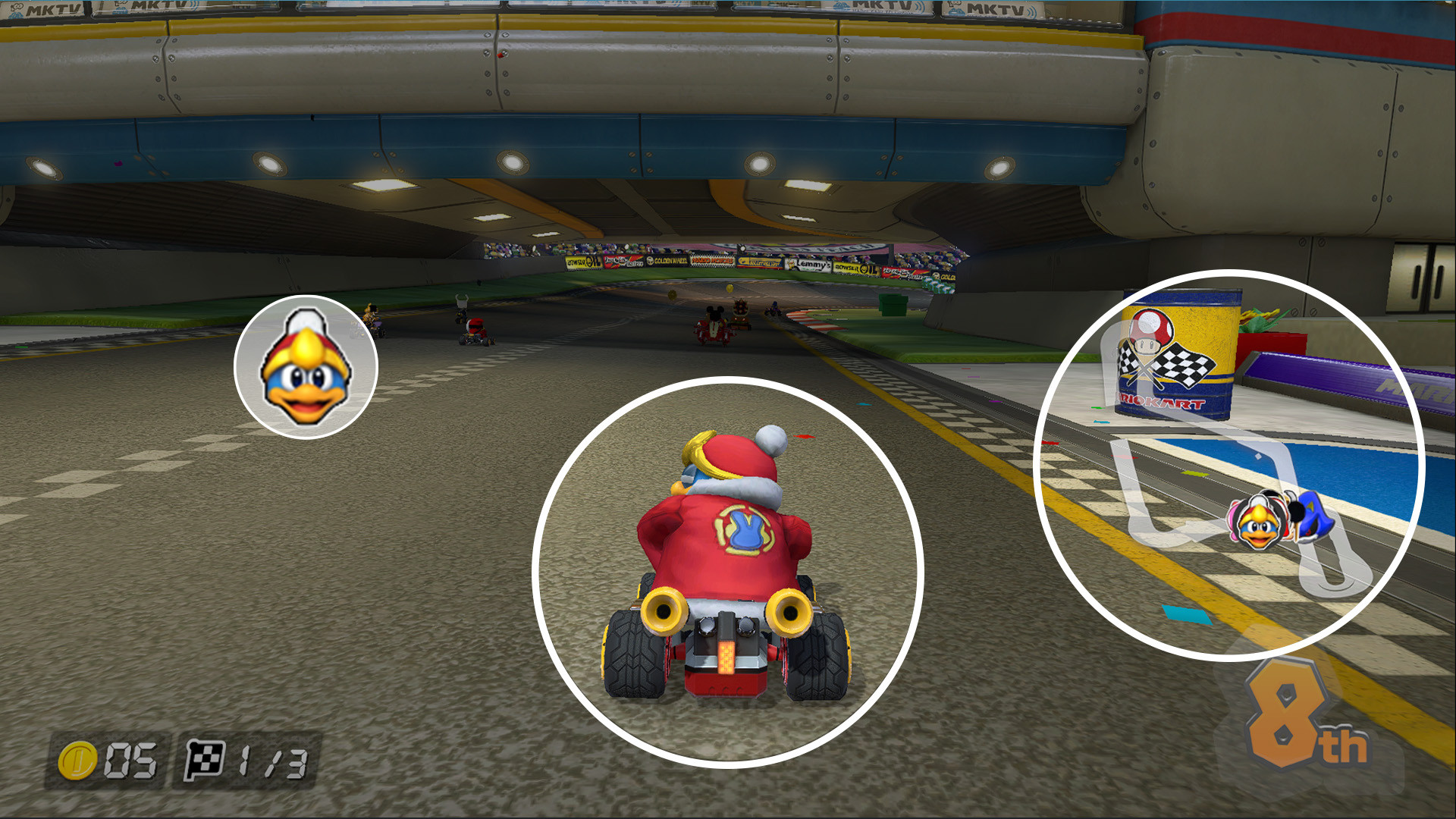King Dedede UI (MK8D Style) Mod for Mario Kart 8 Deluxe | MK8D Mods