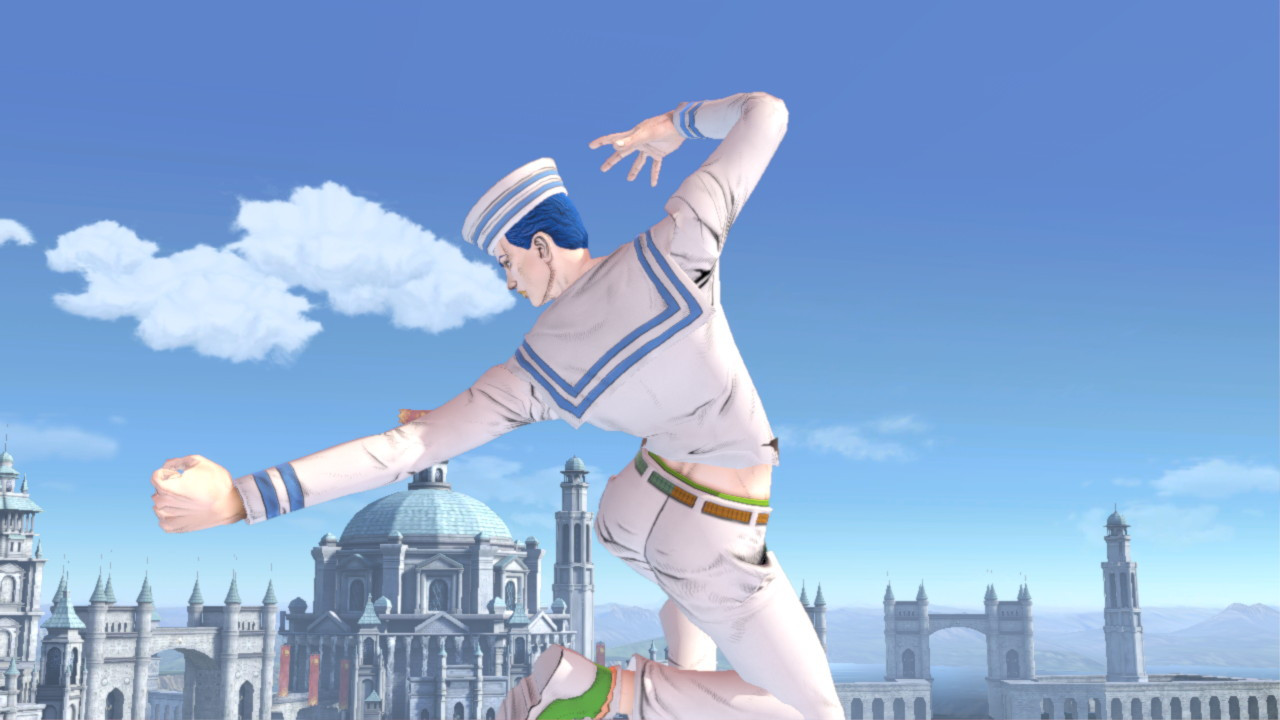 Josuke/Gappy over Captain Falcon Mod for Super Smash Bros. Ultimate ...