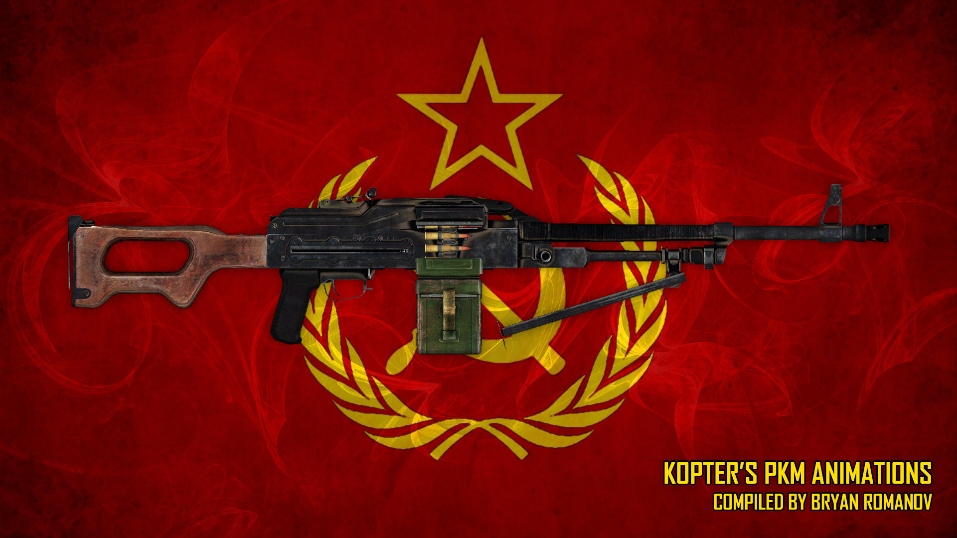 Kopter's PKM Animations Mod for Counter-Strike 1.6 | CS1.6 Mods