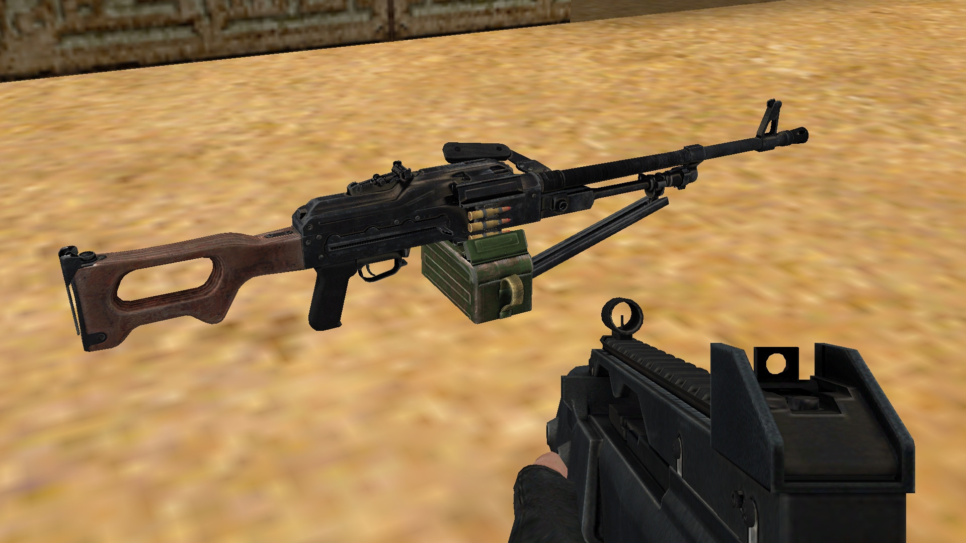 Kopter's PKM Animations Mod for Counter-Strike 1.6 | CS1.6 Mods
