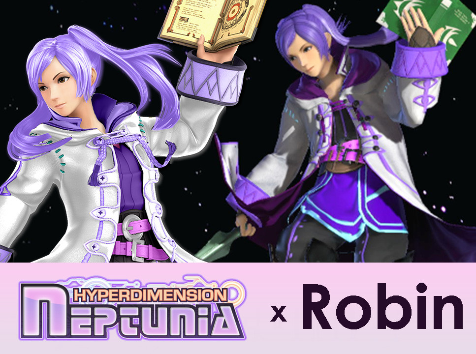 Neptunia Robin Remastered Mod for Super Smash Bros. Ultimate | SSBU Mods