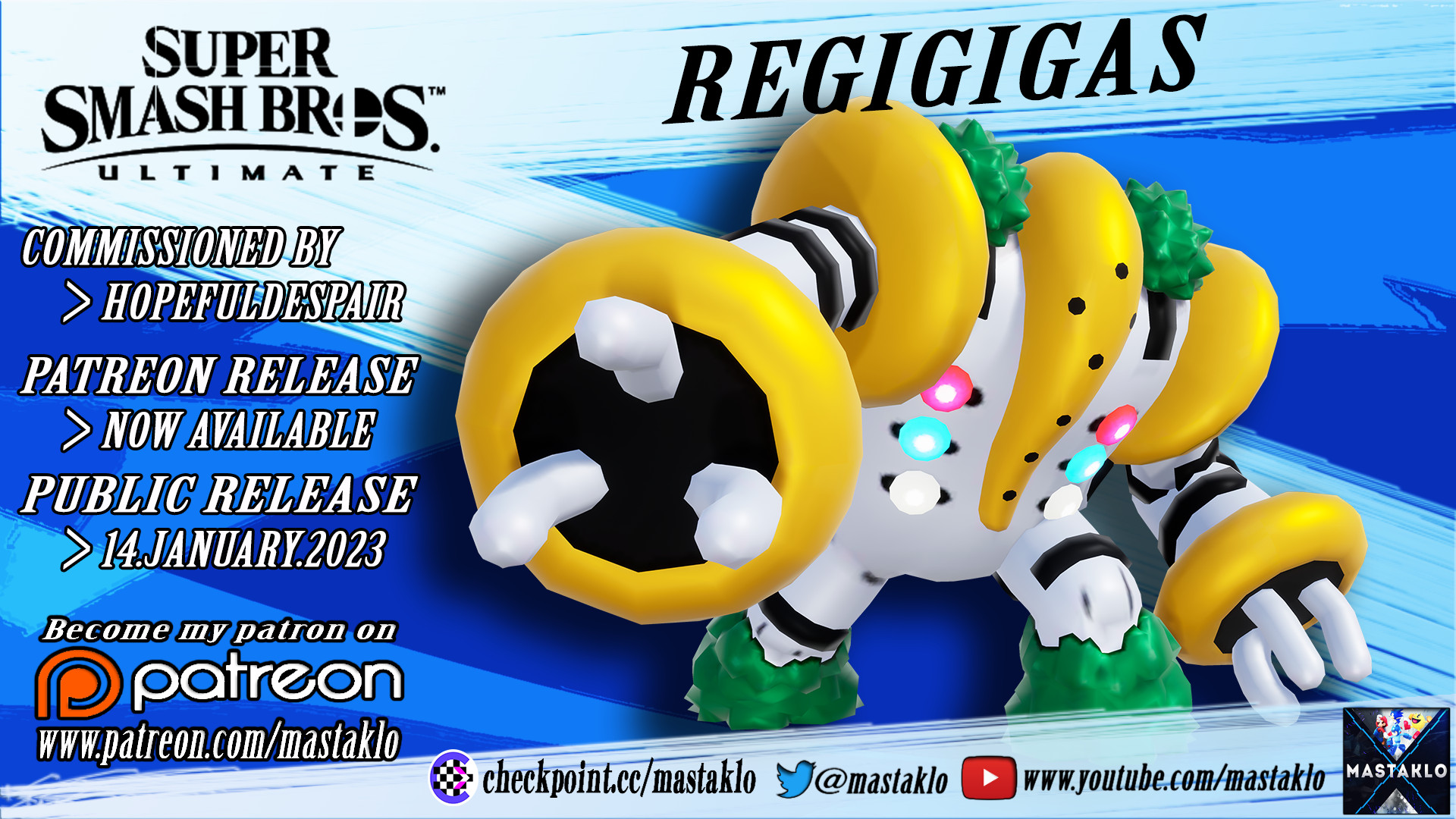 Regigigas Mod for Super Smash Bros. Ultimate | SSBU Mods