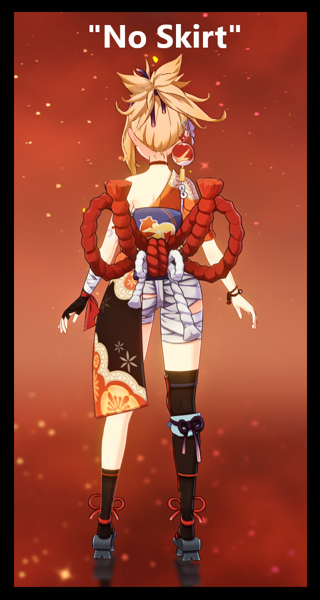 Yoimiya "3%" Thiccer + 4k + 8 Variants Mod for Genshin Impact | GI Mods