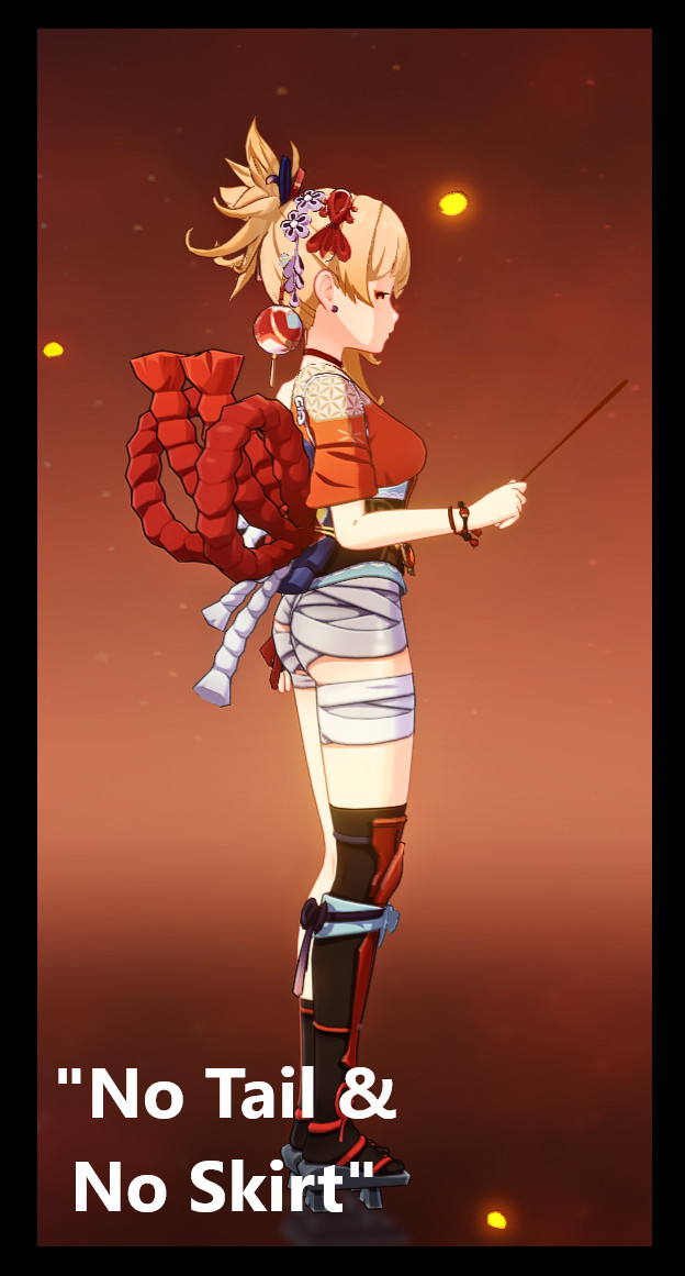 Yoimiya "3%" Thiccer + 4k + 8 Variants Mod for Genshin Impact | GI Mods