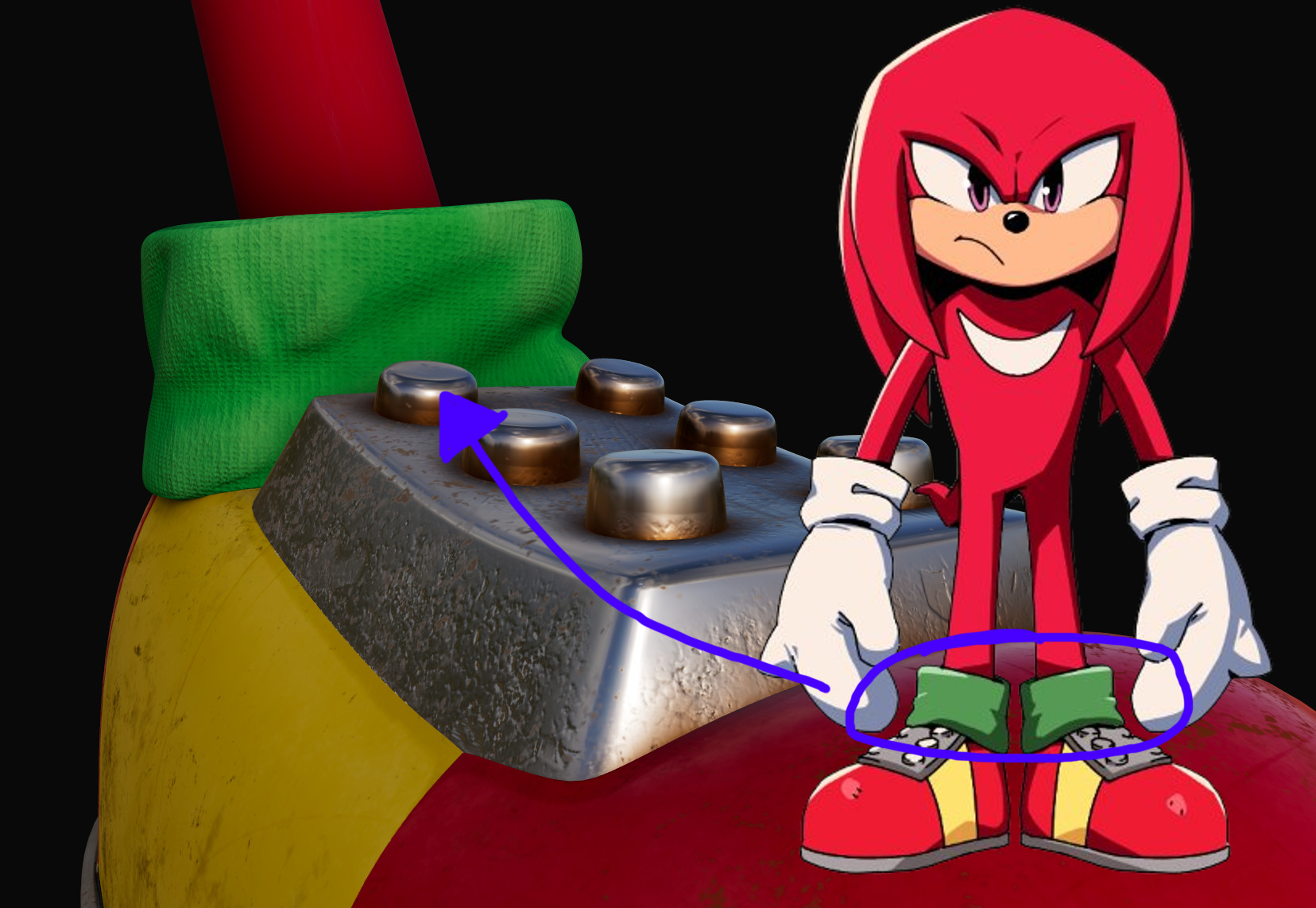 spoon's HD Knuckles Mod for Sonic Frontiers | Frontiers Mods