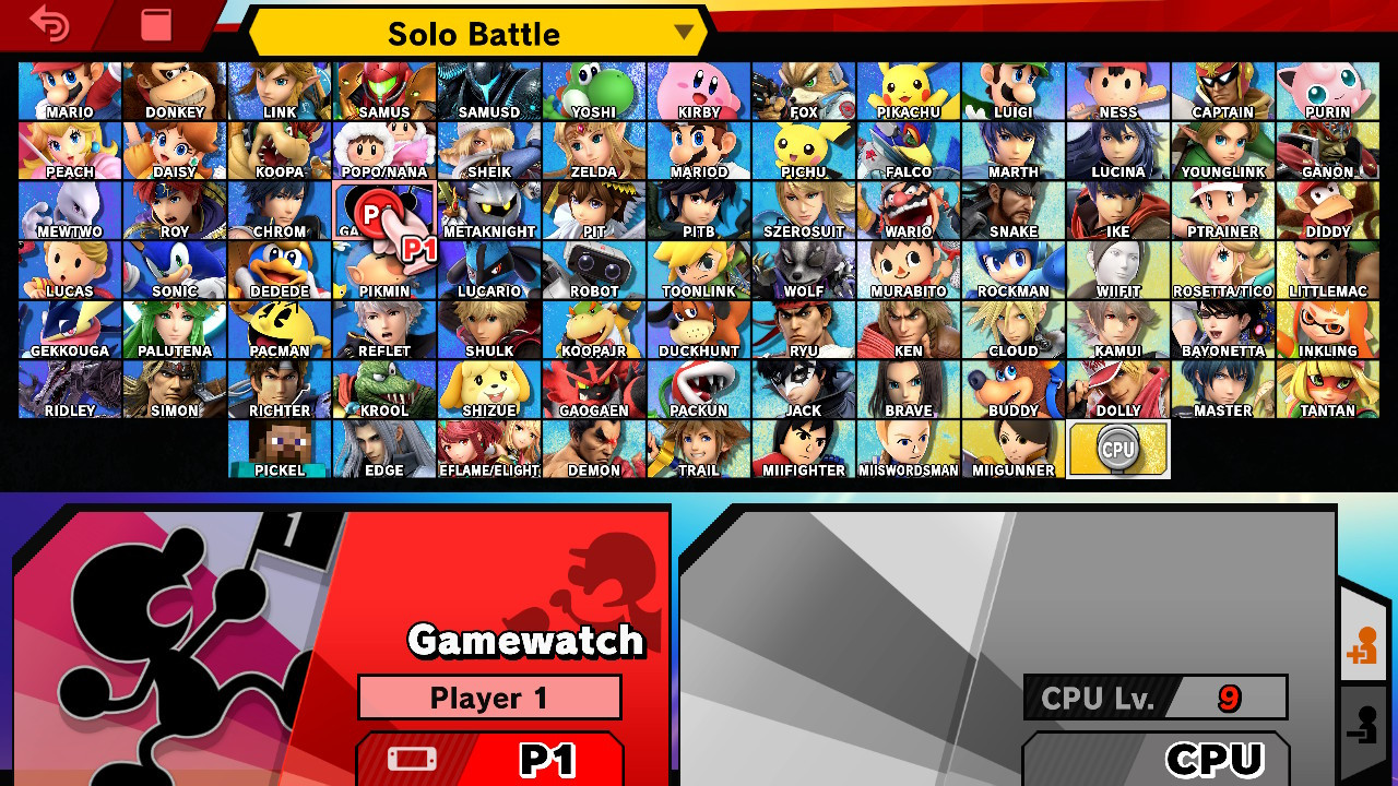 [N°003]: "Fighters Code Name Nameplates" - [UI] [Super Smash Bros ...