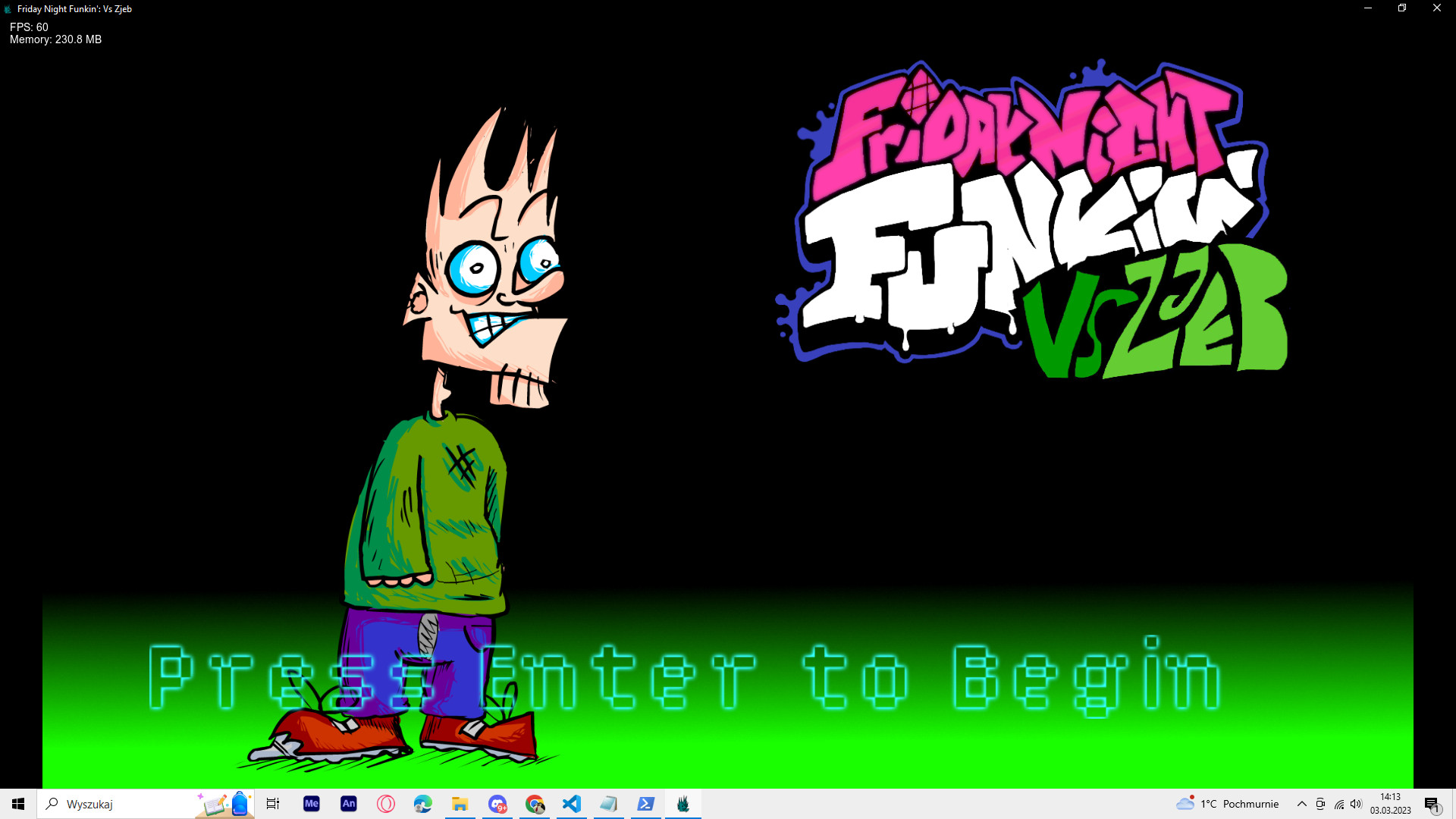 Vs Zjeb Mod for Friday Night Funkin' | FNF Mods