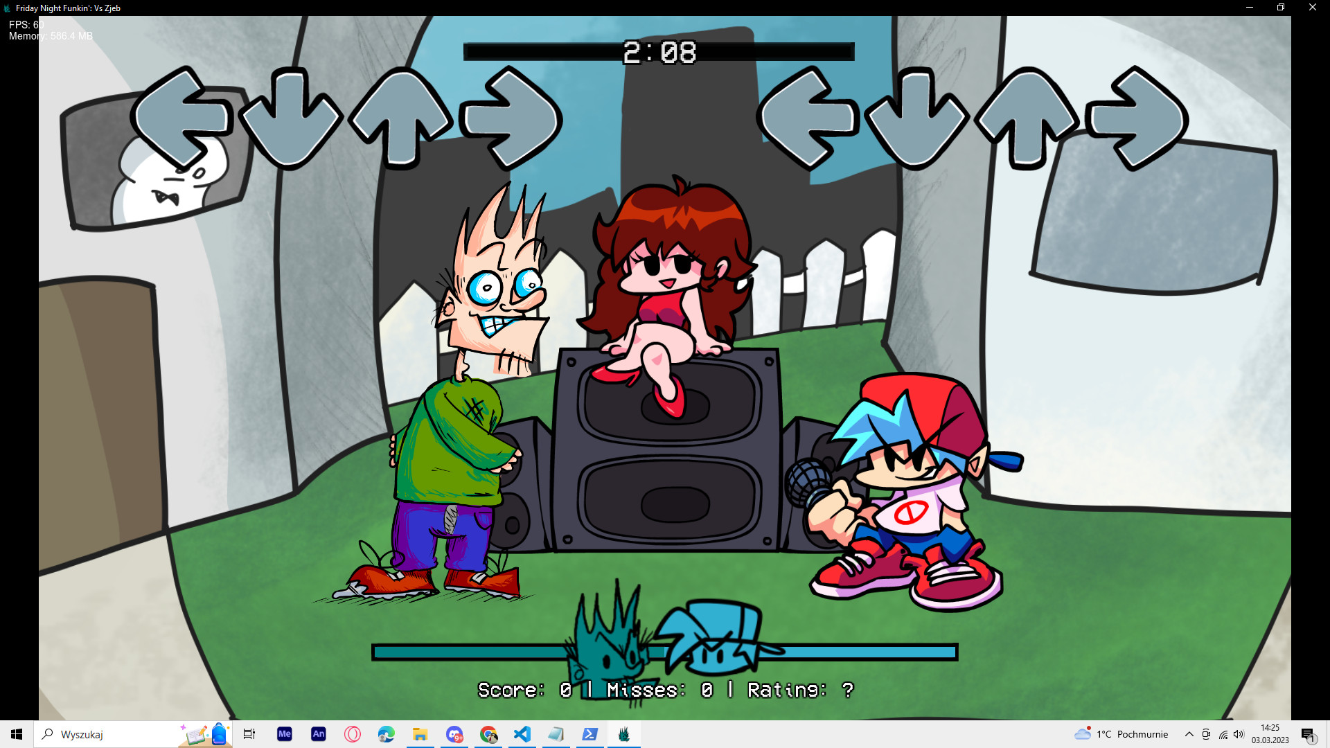 Vs Zjeb Mod for Friday Night Funkin' | FNF Mods