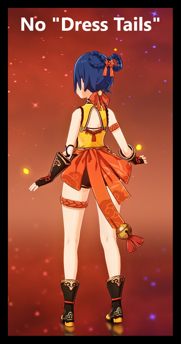 Xiangling "3%" Thiccer + 4k + 8 Variants + Extra Mod for Genshin Impact ...