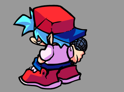 Boyfriend Back Perspective V2 Mod for Friday Night Funkin' | FNF Mods