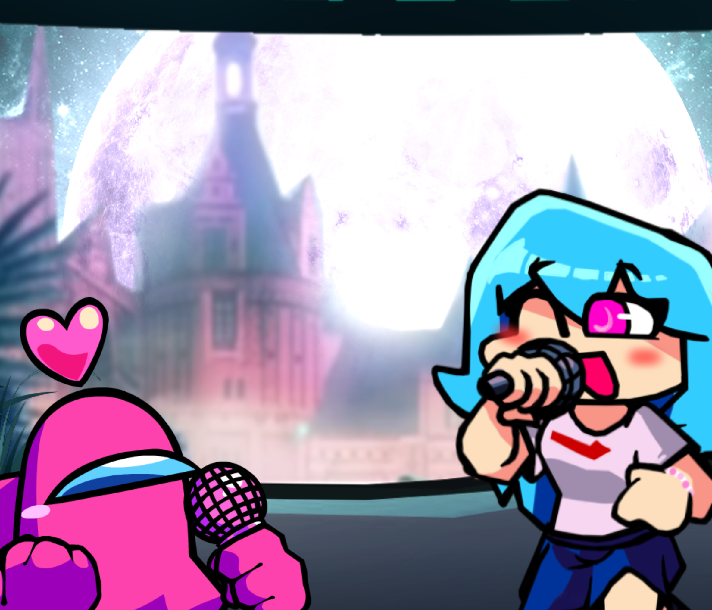 Playable Pink Mod for Friday Night Funkin' | FNF Mods