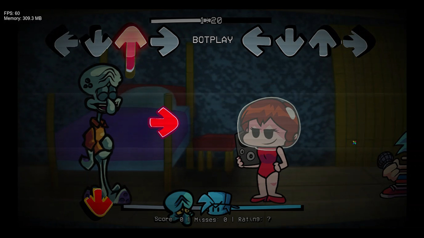 Sad Days Under Bikini Bottom [Friday Night Funkin'] [Mods]