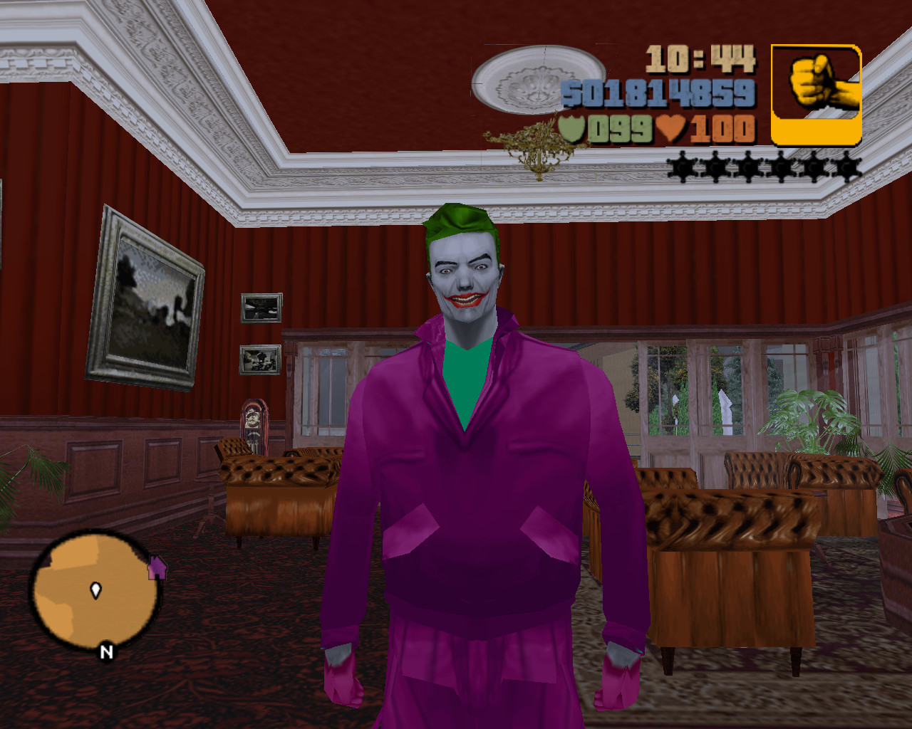 GTA3 The Joker skins pack [Grand Theft Auto III] [Mods]