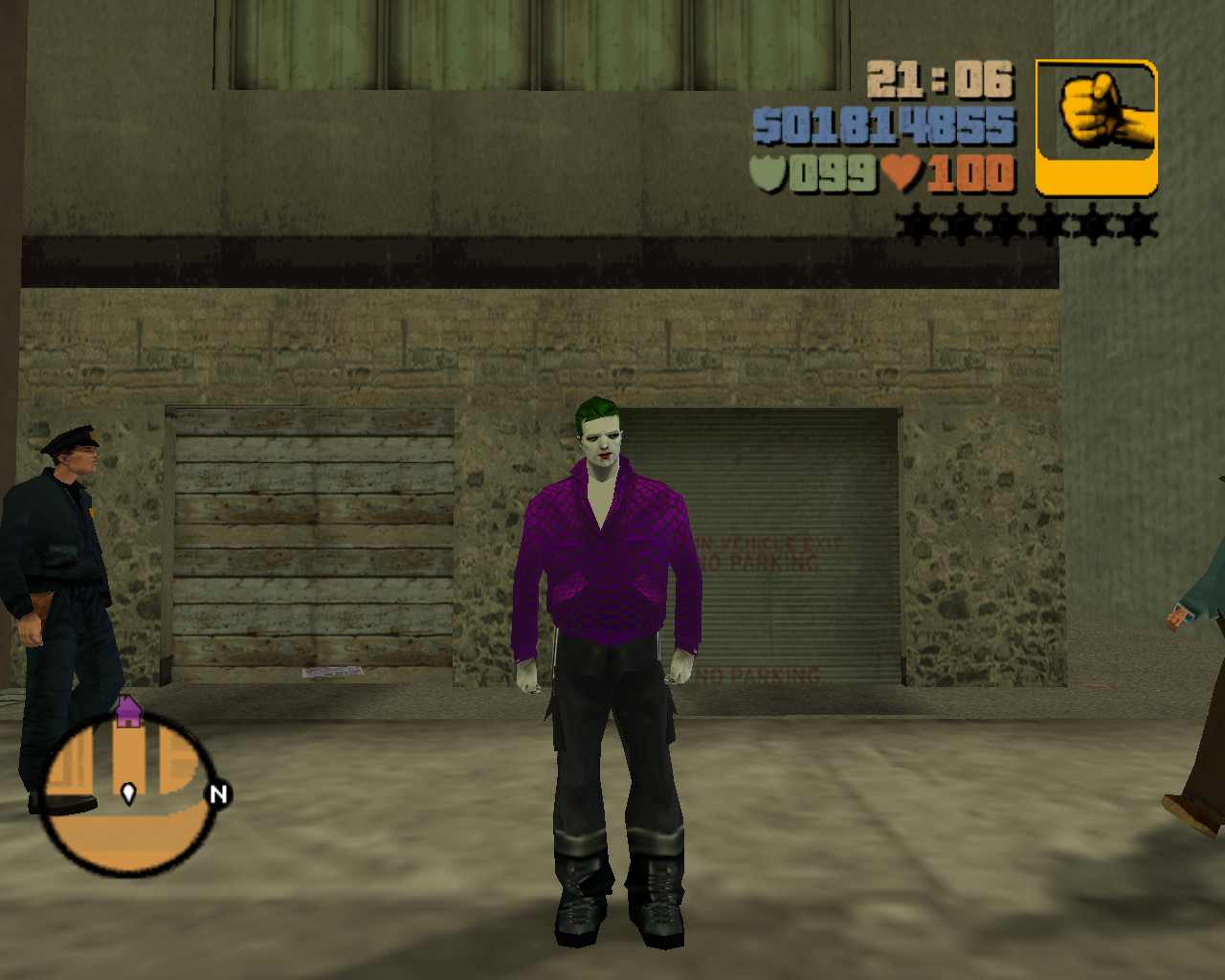 GTA3 The Joker skins pack [Grand Theft Auto III] [Mods]