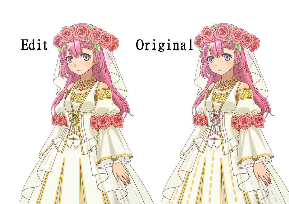 Priscilla Sprite and 3D Texture Edit Mod for Rune Factory 5 | RF5 Mods