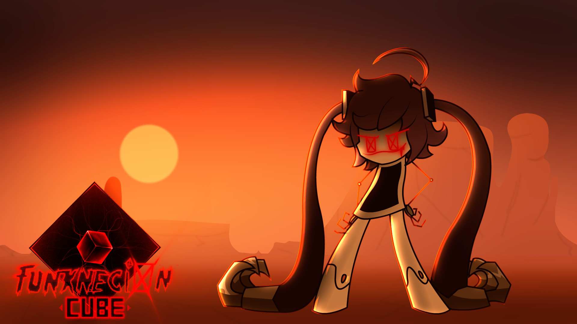 FNF: Funknecion Cube V1 [Friday Night Funkin'] [Mods]