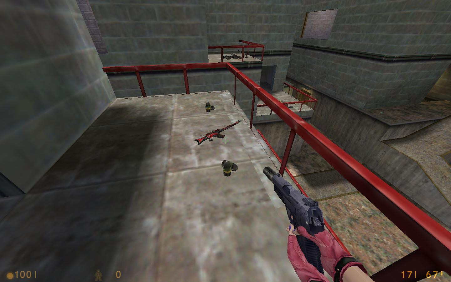 Guitar RIFLE (CSO with female arms) Mod for Half-Life | HL Mods