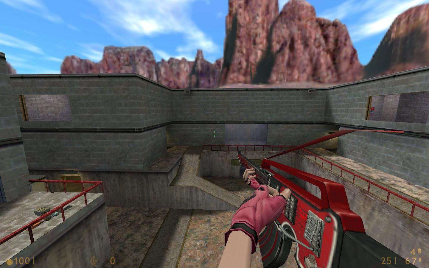 Guitar RIFLE (CSO with female arms) Mod for Half-Life | HL Mods